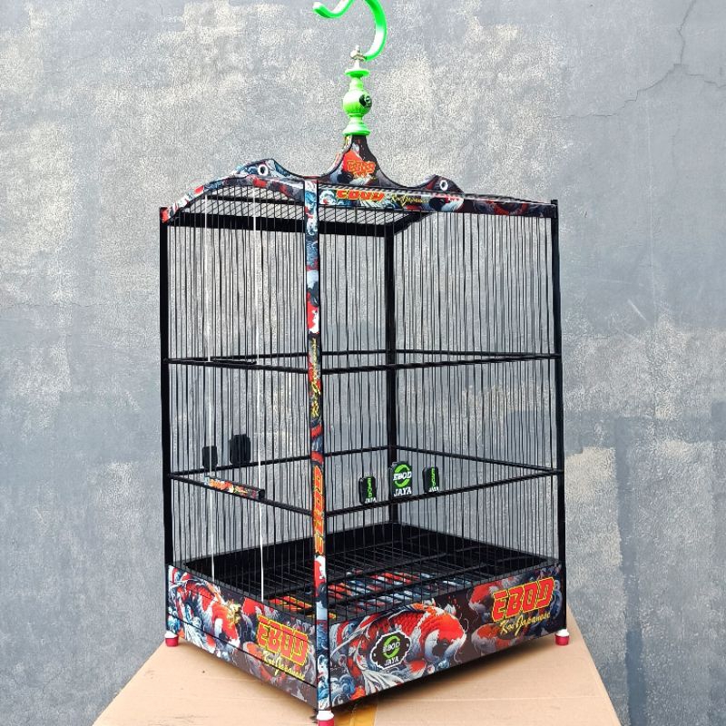 Jual sangkar ebod jaya decal koi no 2 diamond ruji fiber | Shopee Indonesia