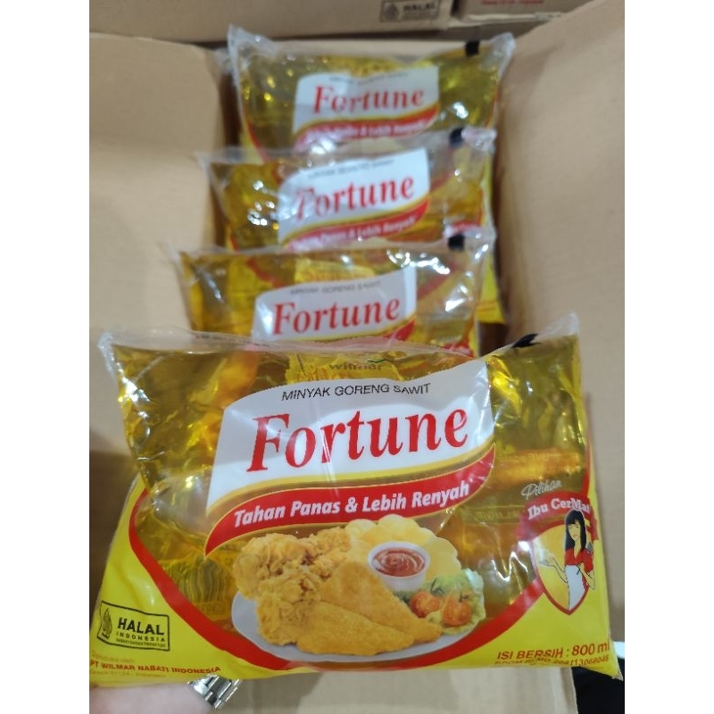 Jual Minyak goreng Fortune bantal 800ml ( Jatim) | Shopee Indonesia