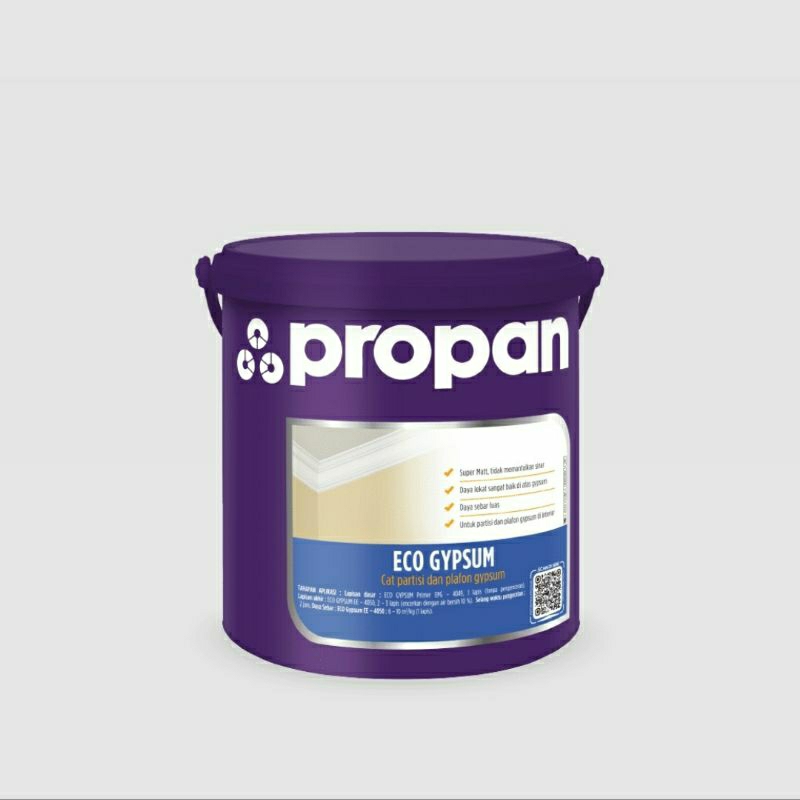Jual PROPAN Eco Gypsum 4050 9101 white 5kg | Shopee Indonesia