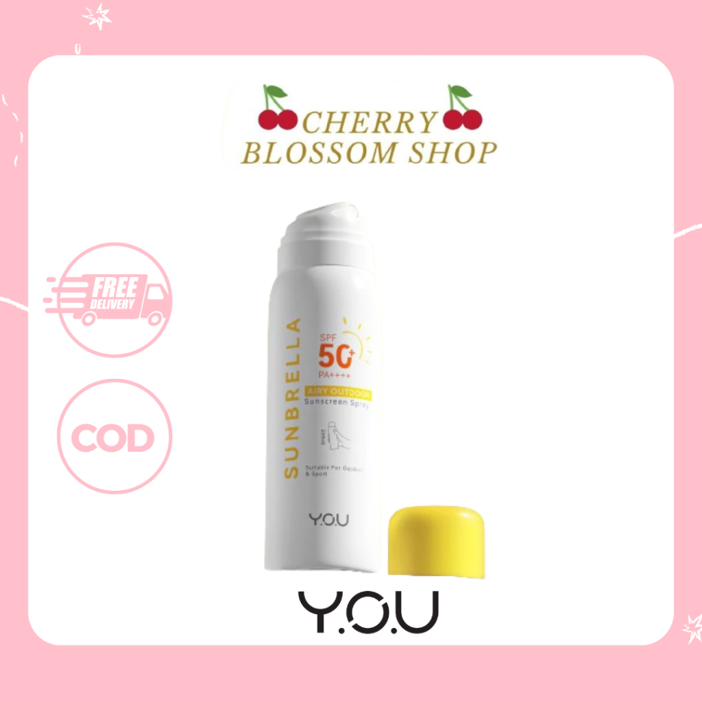 Jual YOU SUNBRELLA AIRY OUTDOOR SUNSCREEN SPRAY SPF 50 PA++++ 50ML ...