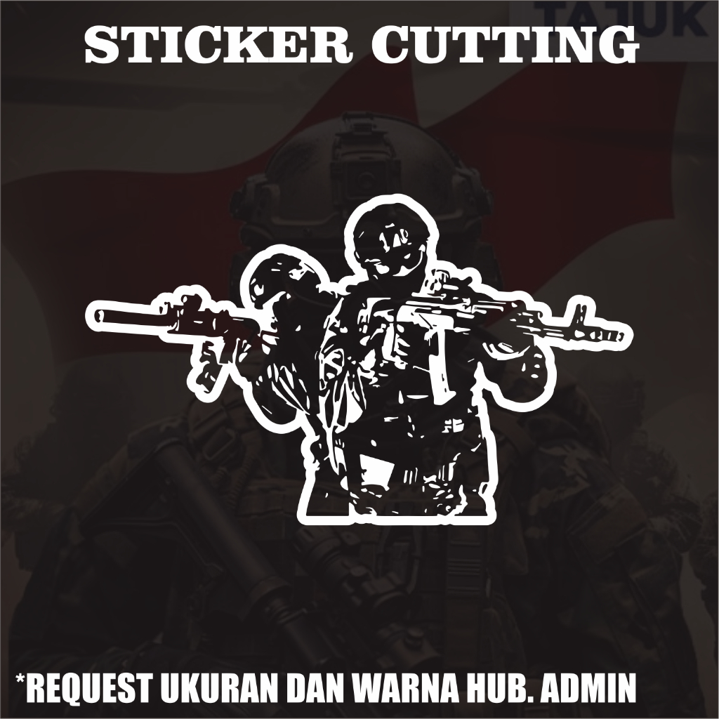 Jual Stiker Army Forcer Cutting Anti Air | Shopee Indonesia
