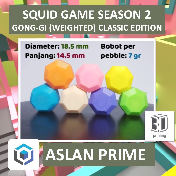 Jual SQUID GAME 2 GONG-GI GONGGI CLASSIC EDITION KOREAN SEVEN STONES ...