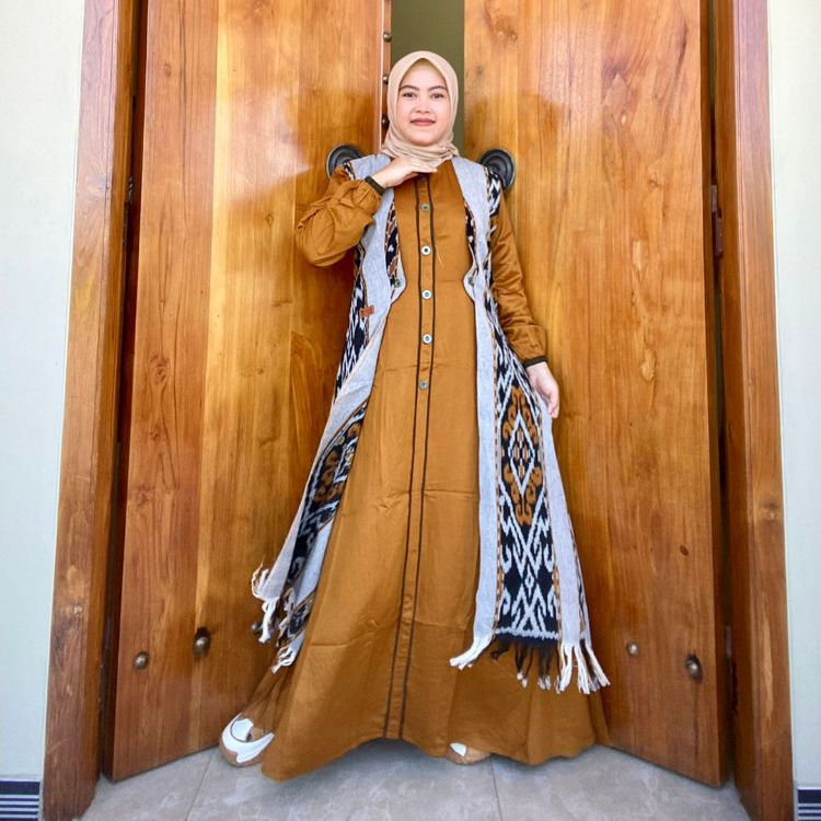 Jual Gamis Amanda Silvia (Free Pouch & Goodie Bag) Rayon Twill Premium ...