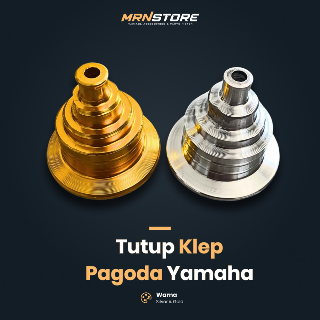 Jual TUTUP KLEP PAGODA YAMAHA ALUMINIUM | Shopee Indonesia