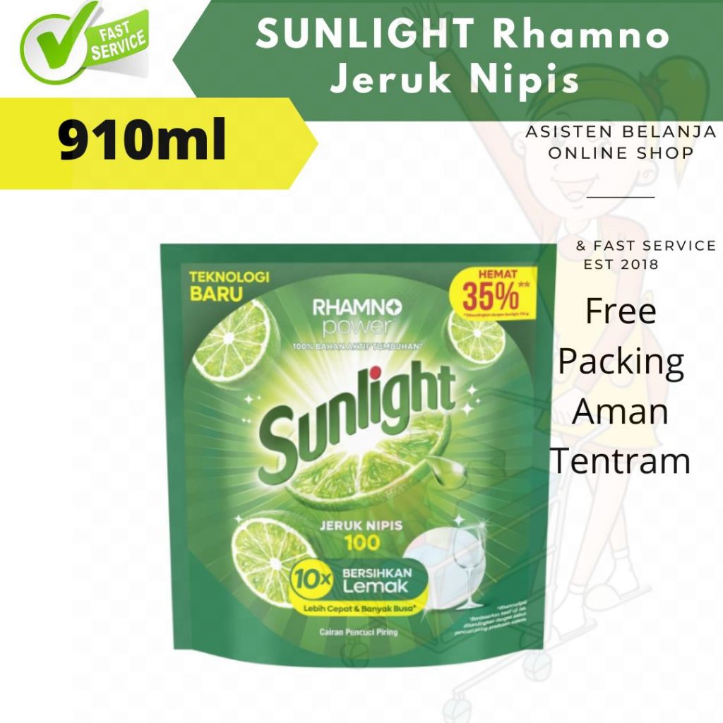 Jual Sunlight Sabun cuci Piring 910ml 910 ml Pencuci Dishwash Jeruk NIpis 650 1500 650ml Isi ...