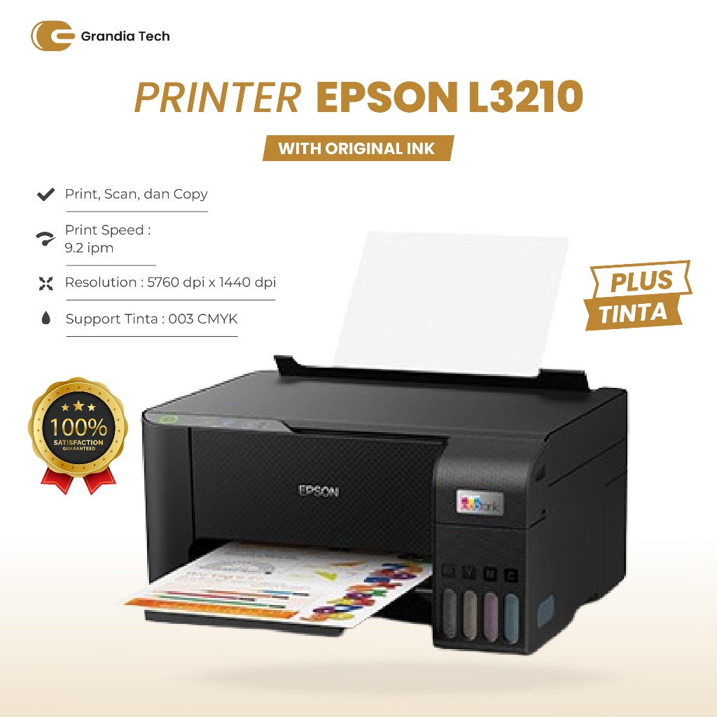 Jual Printer EPSON L3210 All In One - Print Scan Copy Pengganti Epson L3110 Printer Eco Tank ...