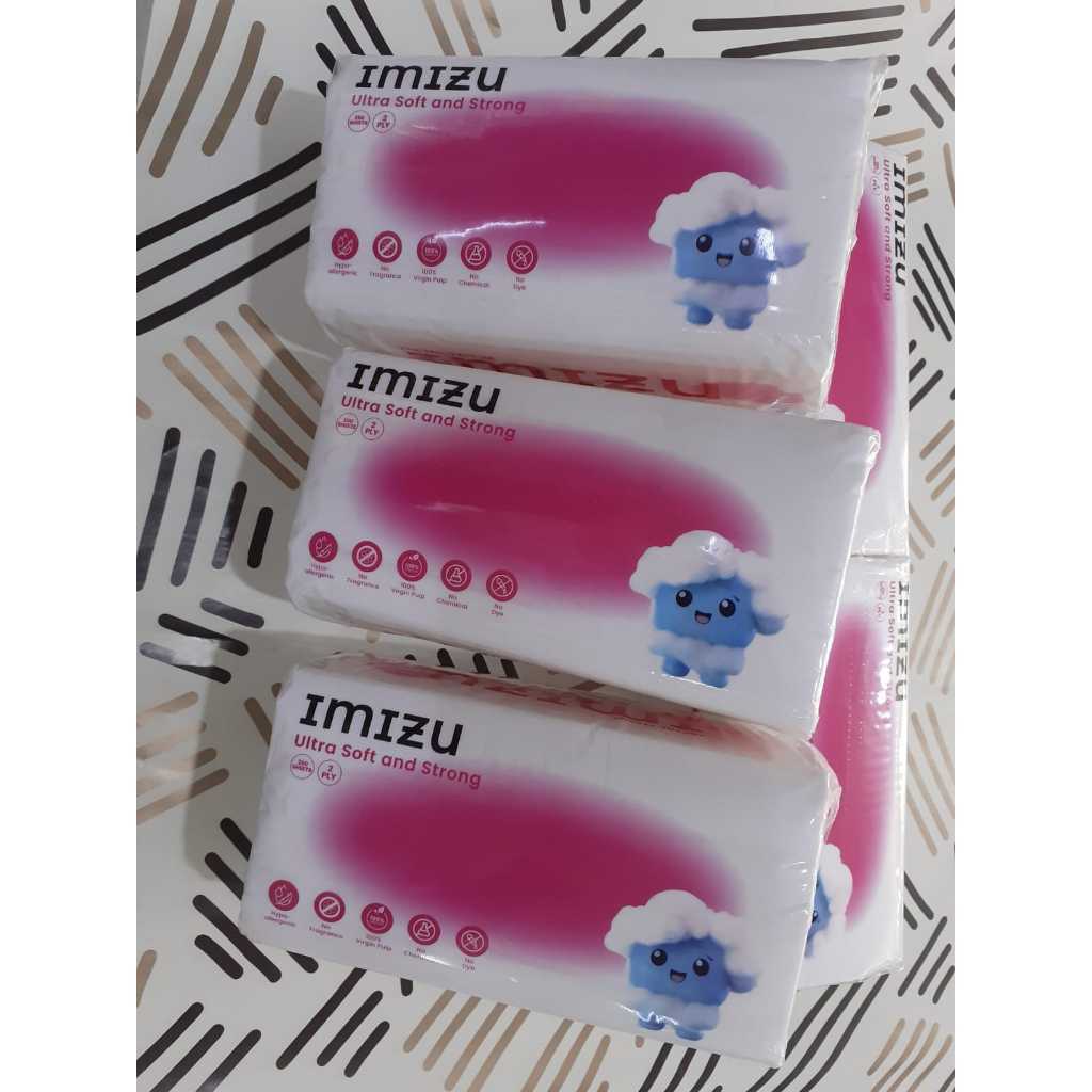 Jual TISU IMIZU 250 SHEET PINK/BIRU (1 PCS) | Shopee Indonesia