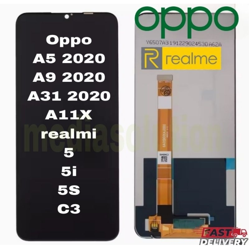 Jual Lcd Oppo A5 A9 A31 A11X realmi 5 5i 5S C3 fullset touchscreen ...