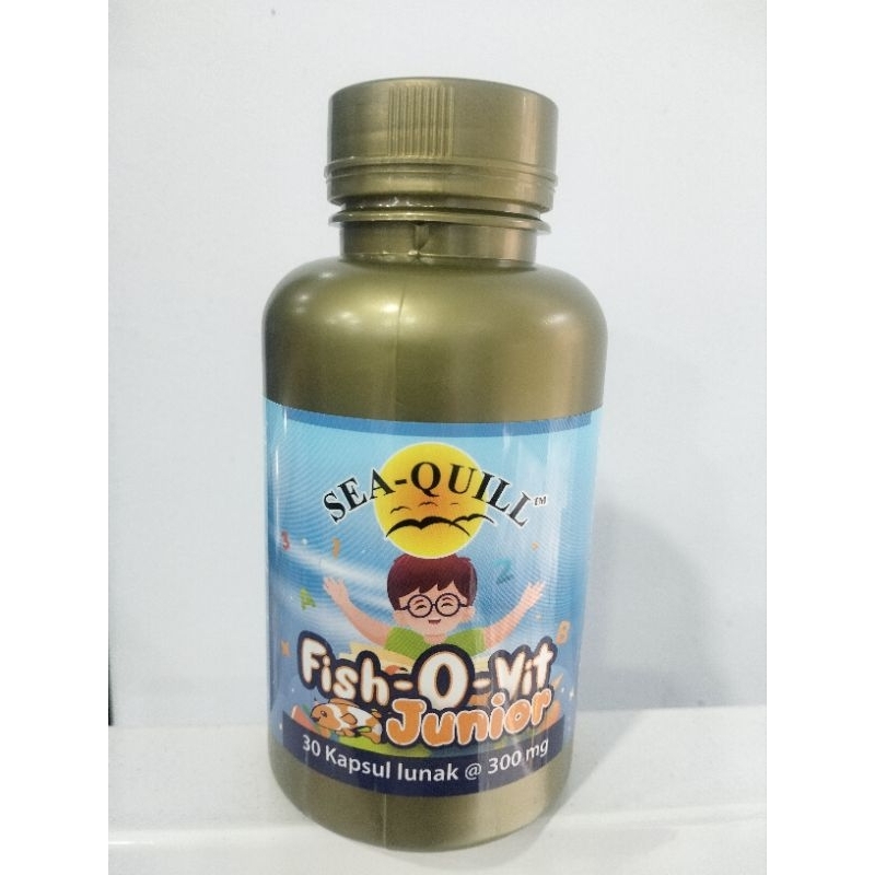 Jual Sea Quill Fish -O-Vit Junior isi 30 sofgel | Shopee Indonesia