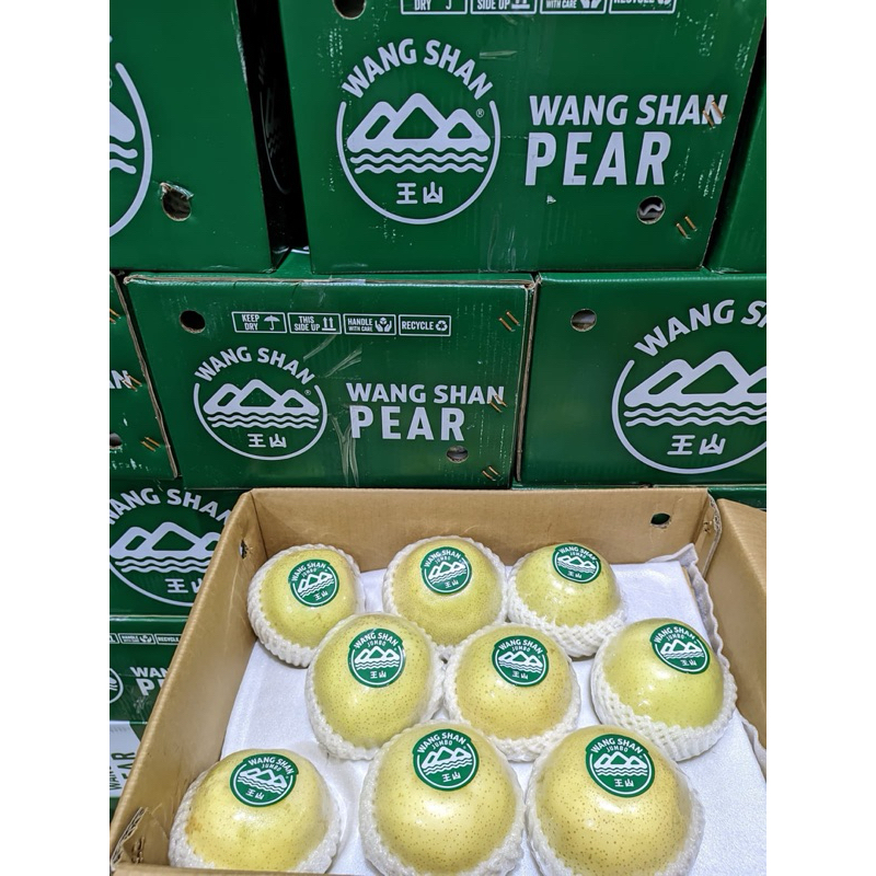Jual BUAH PEAR/PIR WANG SHAN IMPORT 1 DUS FRESH SINGO/GOLDEN | Shopee ...