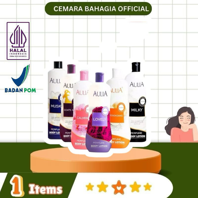 Jual [Cemara Bahagia] Aulia Hand & body lotion 600ml | Shopee Indonesia