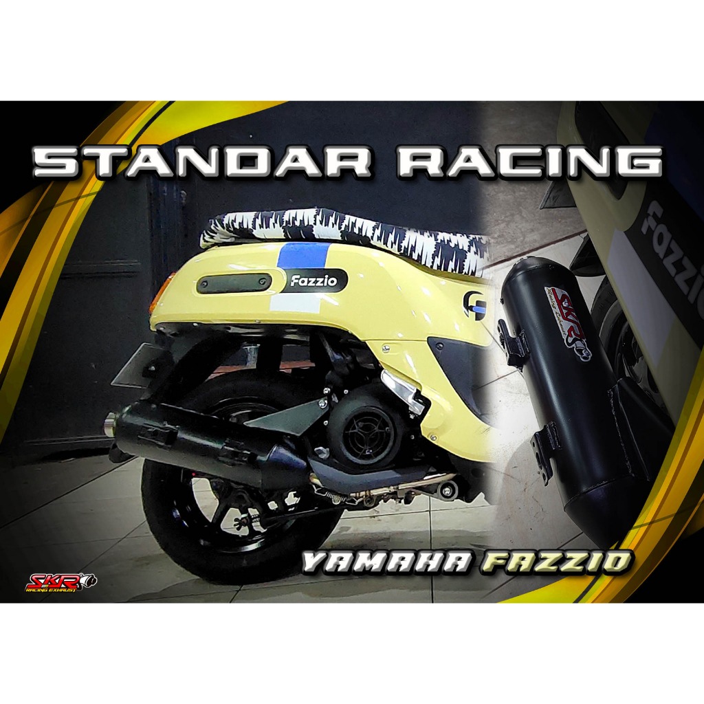 Jual Yamaha FAZZIO Standar Racing by SKR RACING EXHAUST | Shopee Indonesia