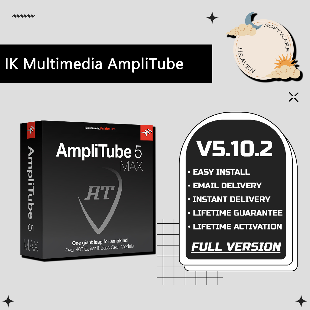 Jual IK Multimedia AmpliTube 5 v5.10.2 Full Version (Versi Terbaru ...