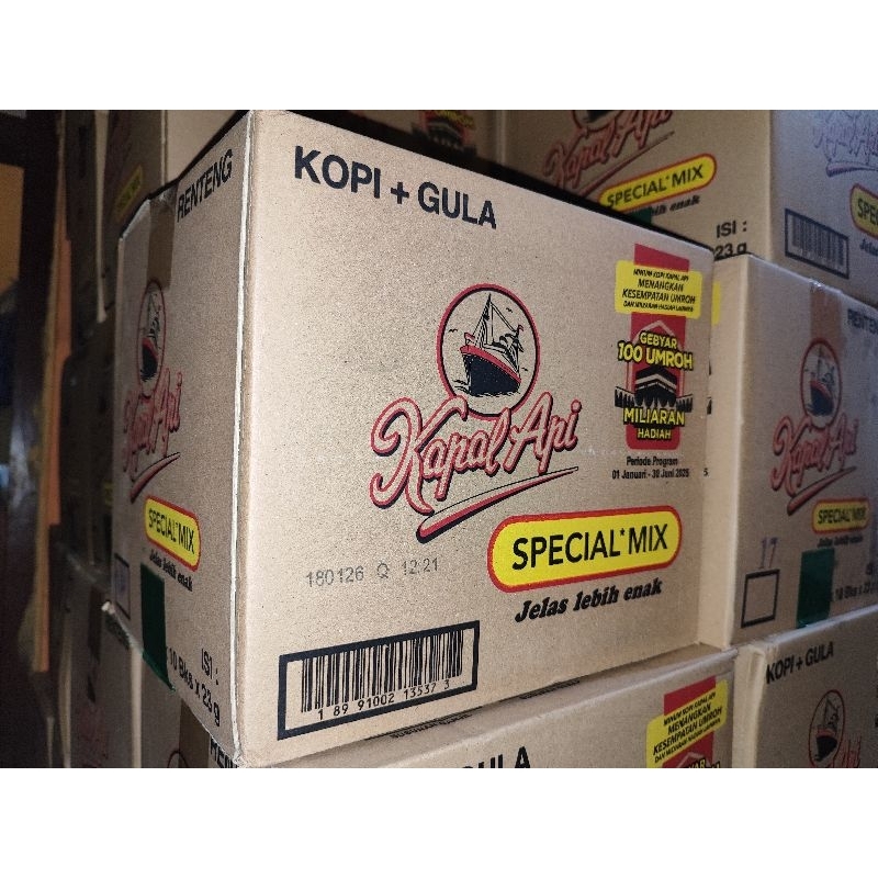 Jual kopi kapal Api Special Mix 1 Dus Promo | Shopee Indonesia