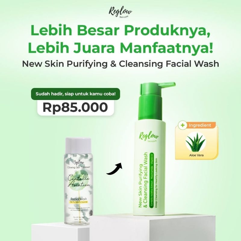 Jual Facial wash Reglow Original Series Skincare Glowing Skin Treatment ...