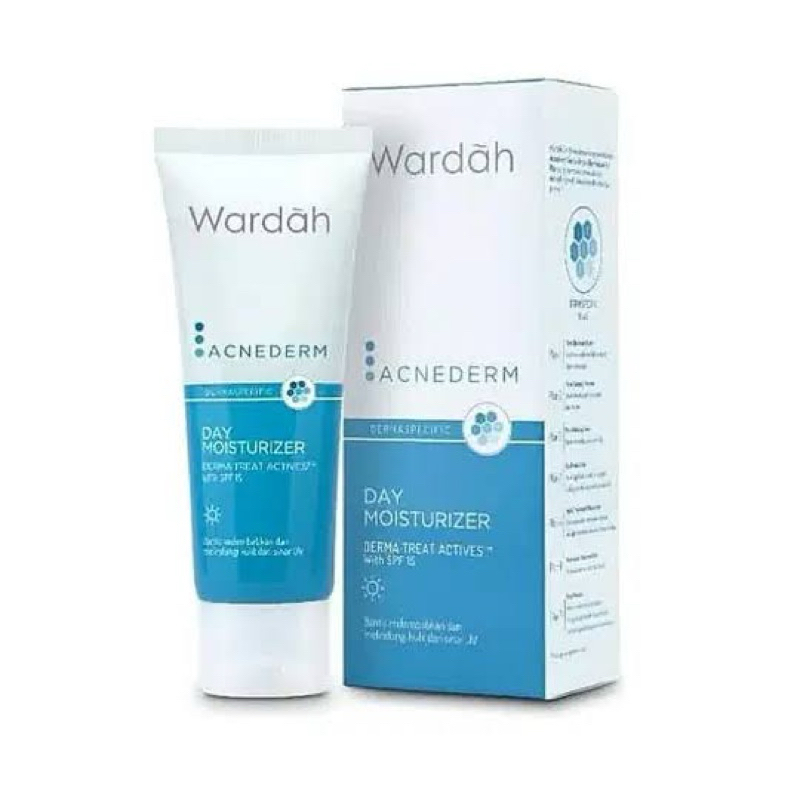 Jual Wardah Acnederm Day Moisturizer 40ml | Shopee Indonesia