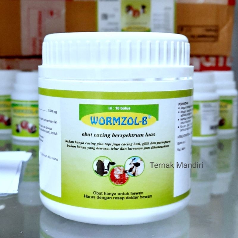Jual WORZOL B 1O BOLUS OBAT CACING SAPI | Shopee Indonesia