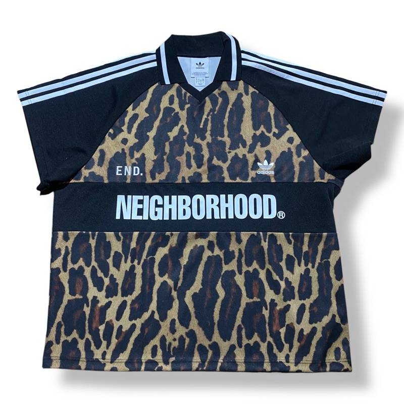 Jual Adidas x Neighborhood x END. Jersey Leopard Oversize | Shopee ...