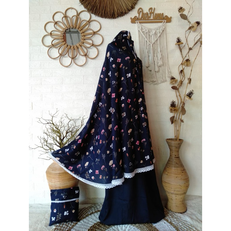 Jual MUKENA RAYON JUMBO PREMIUM MOTIF ( RANTING )MURAH DAN BERKUALITAS ...