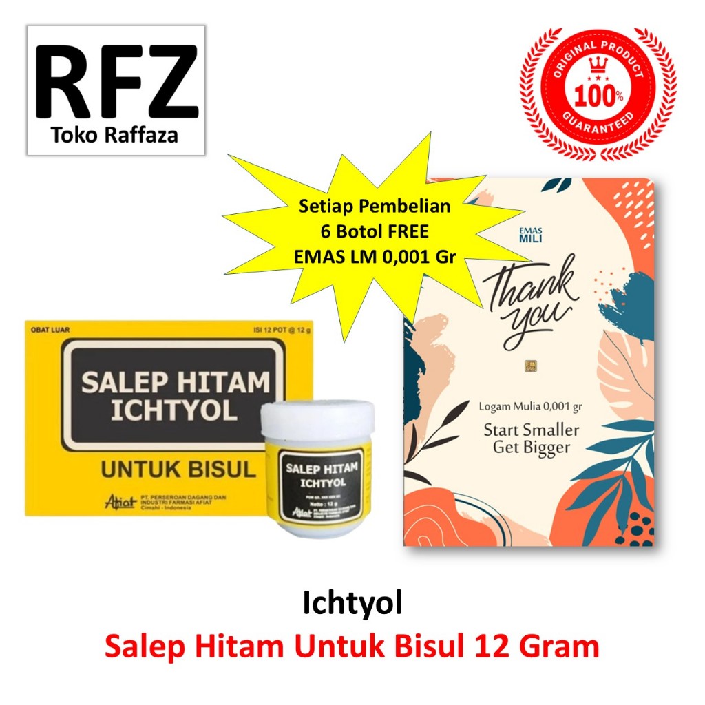 Jual Salep Hitam Ichtyol Salep Bisul Afiat 12 Gram | Shopee Indonesia