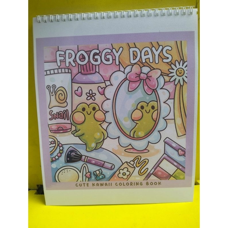 Jual Froggy Days Coloring Book Buku Mewarnai HVS 160gsm A5 | Shopee ...
