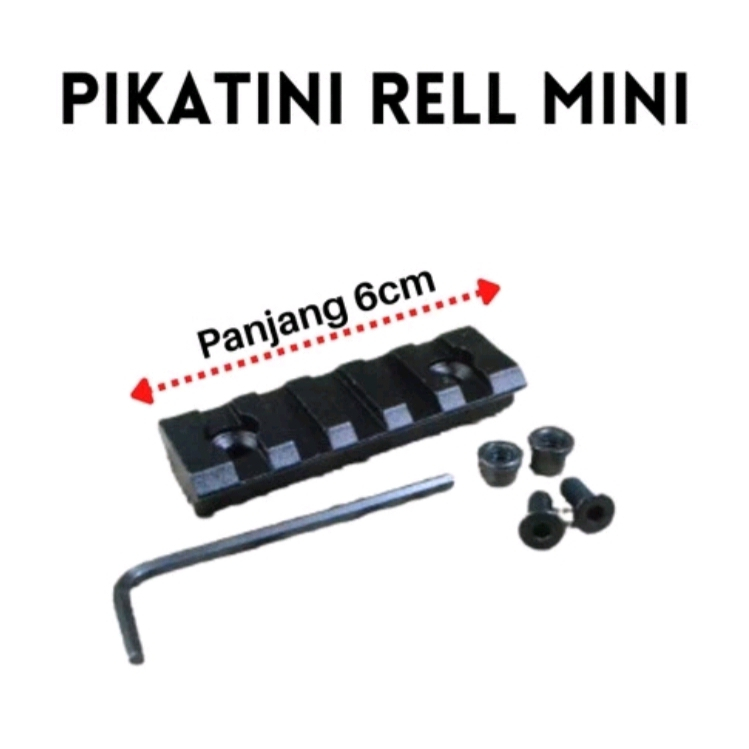 Jual SNP018 Rel Picatinny Mini Rel Pikatini | Shopee Indonesia