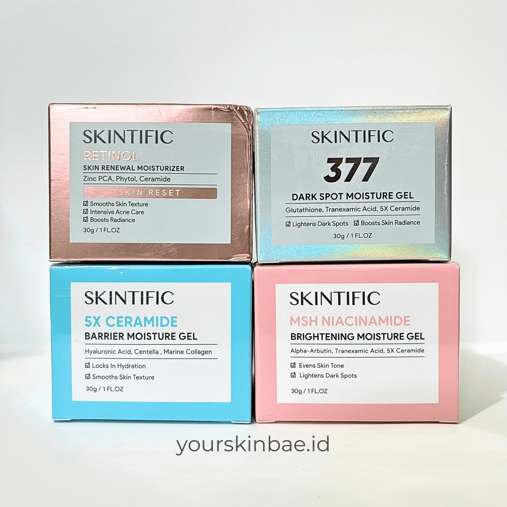 Jual [READY] SKINTIFIC 5X Ceramide Barrier Repair Moisture Gel 30g 6g / Panthenol 45g / MSH ...