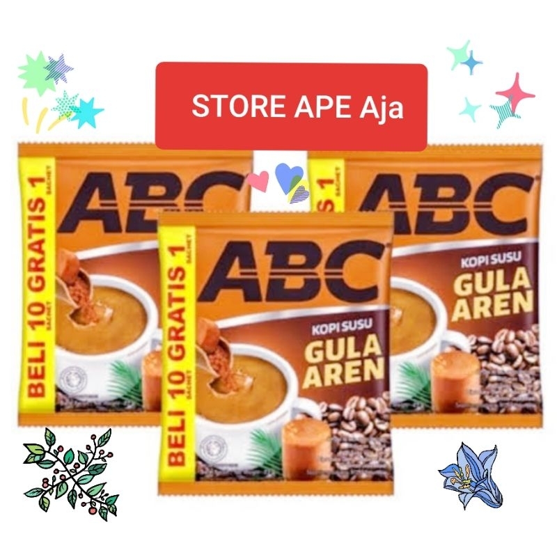 Jual KOPI ABC SUSU GULA AREN [ 27gr x 15 Sachet ] | Shopee Indonesia