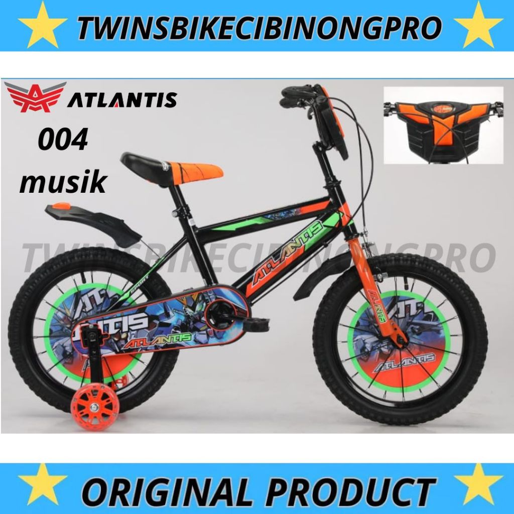 Jual Sepeda Anak 12 16 18 Atlantis 004 TRANSFORMER Sporty | Shopee ...