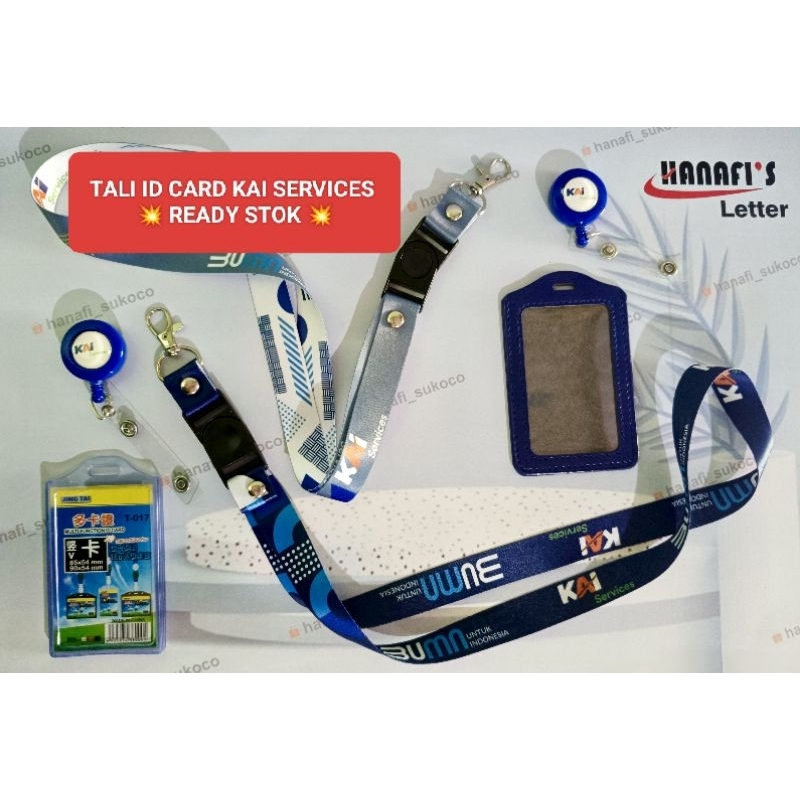 Jual KAI SERVICES tali id card printing KAI SERVICES (READY STOK ...