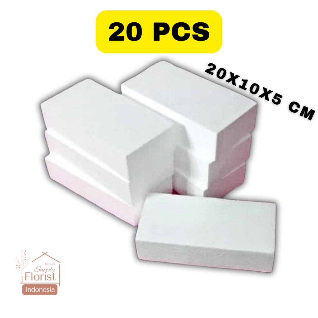 Jual Busa Bunga Styrofoam Oasis buket bunga dry Oasis bunga kering Busa ...