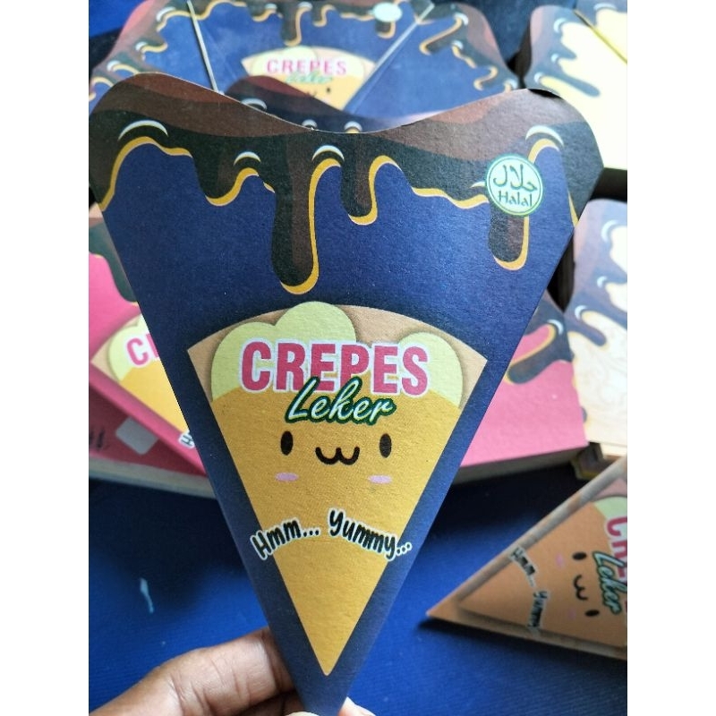 Jual PAPER LUNCH CREPES 100 LEMBAR / TEMPAT MAKAN CREPES / KEMASAN ...