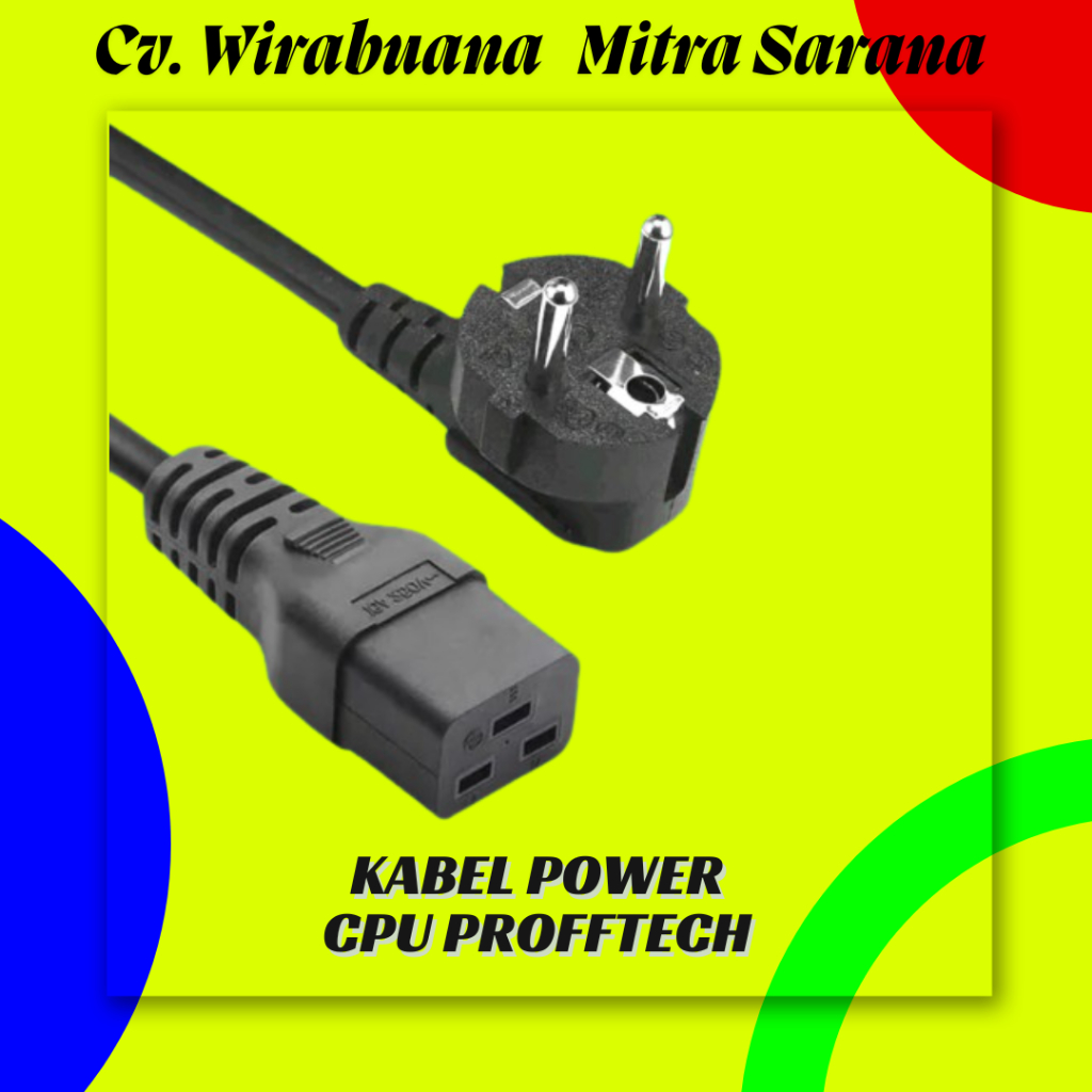 Jual Kabel Power Cpu PROFFTECH High Quality 1.25mm | Shopee Indonesia
