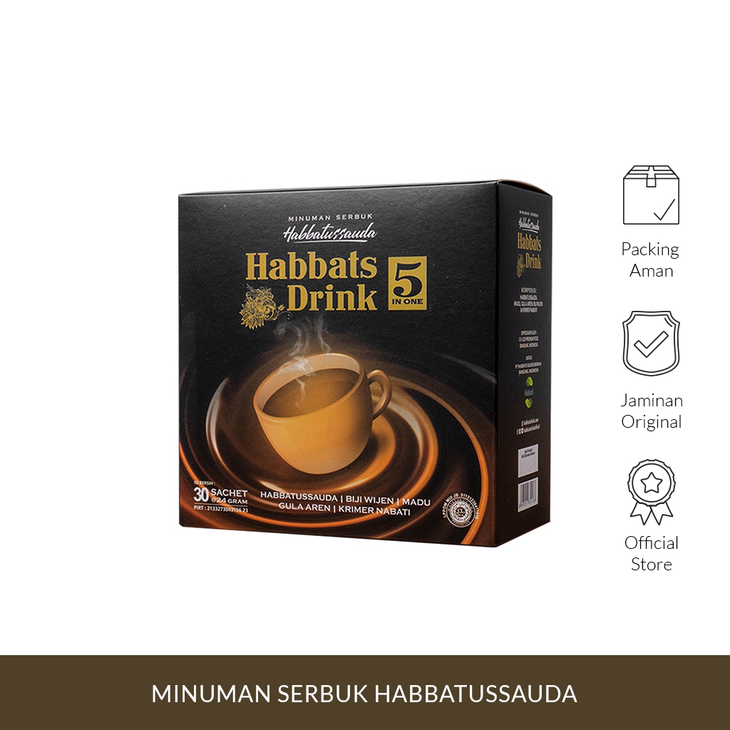 Jual Habbats Drink Box isi 30 Sachet Minuman Herbal Habbatussauda ...