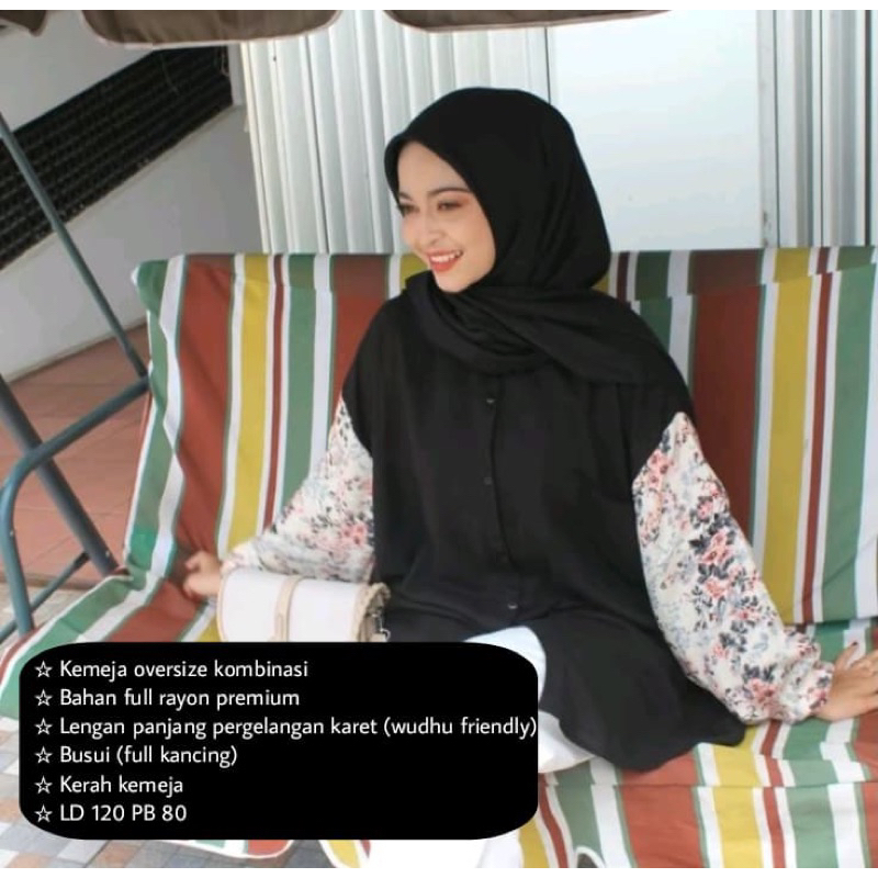 Jual Mixora Oversize / Oversize Wanita / Kemeja Oversize | Shopee Indonesia