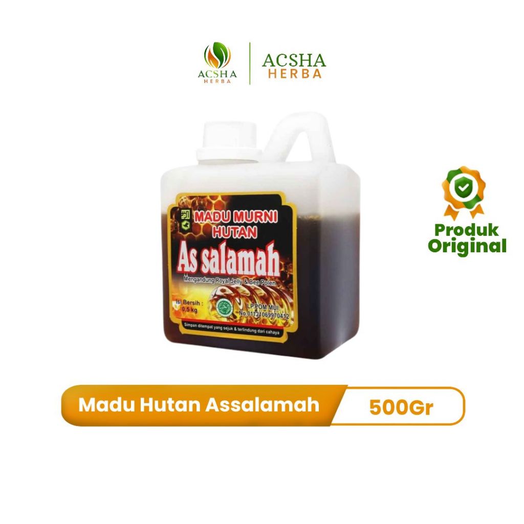 Jual Madu Hutan Assalamah As Salamah 500gr | Shopee Indonesia