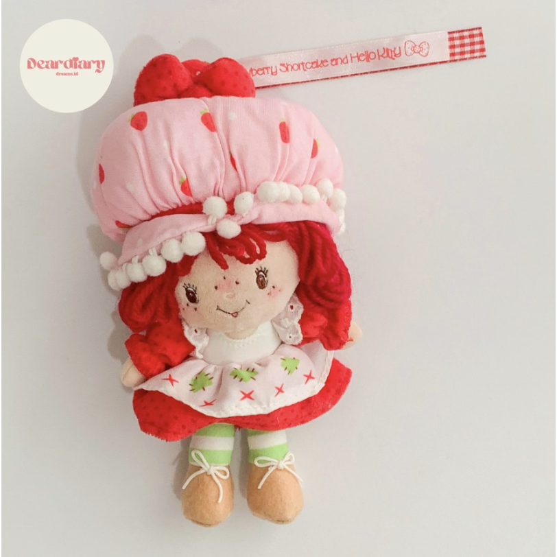 Jual Strawberry shortcake limited edition boneka gantungan bagcharm ...