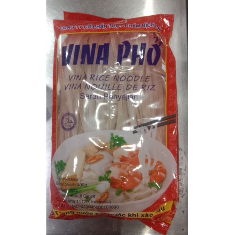Jual VINA PHO Rice Noodle Vietnam - Kwetiau - Mie Beras Vietnam 400g ...