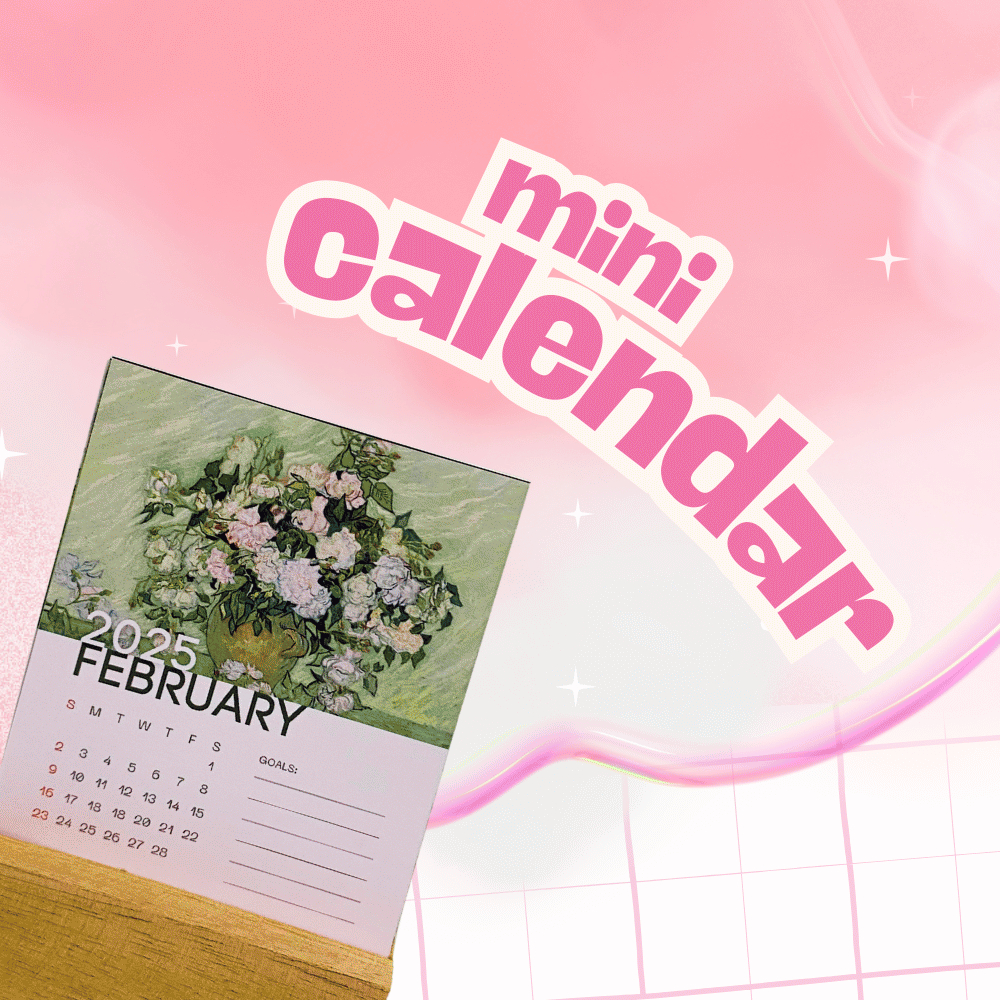 Jual MINI CALENDAR 2025 | CALENDER MEJA | Shopee Indonesia