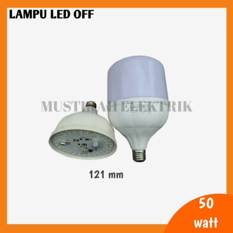 Jual LAMPU LED OFF/MATI HnM MODEL KAPSUL 50 WATT | Shopee Indonesia