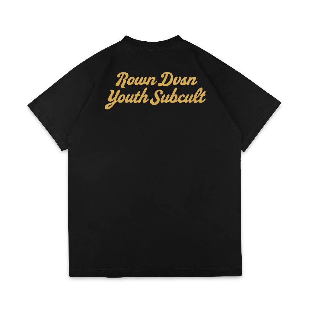 Jual Rown Division Official T-Shirt - Rowndvsn Kaos Literium Black ...