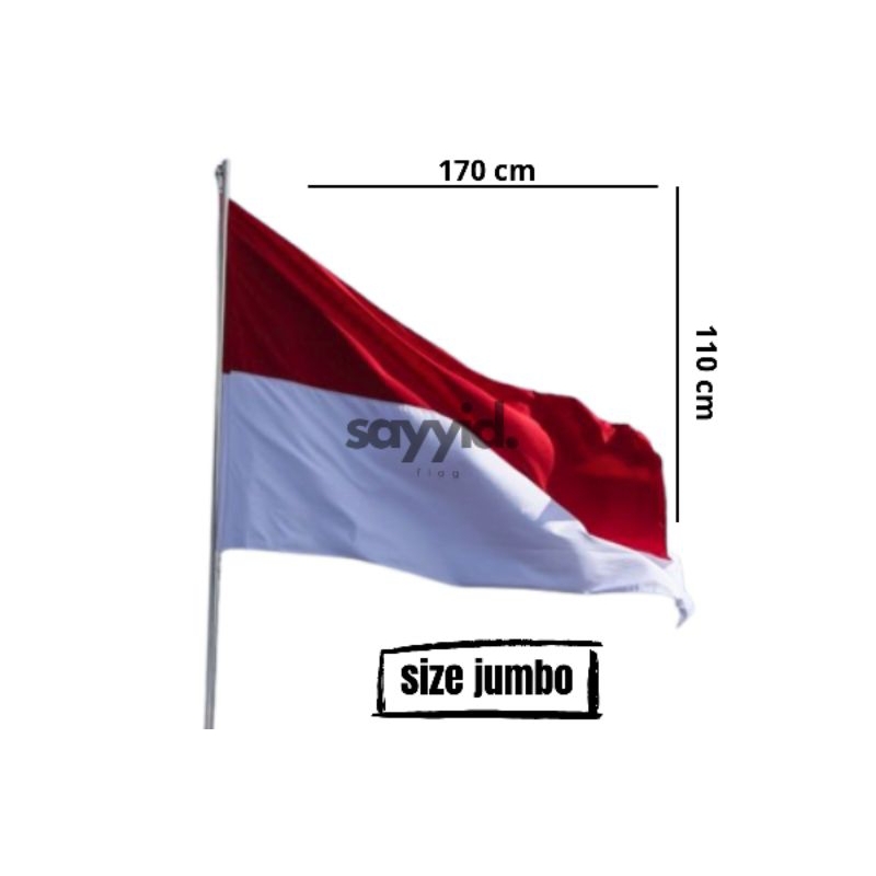 Jual Bendera Merah Putih Size Jumbo | Shopee Indonesia