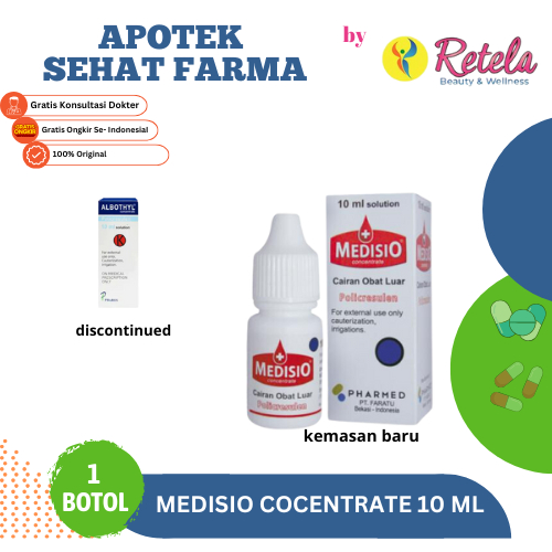 Jual MEDISIO COCENTRATE 10 ML | Shopee Indonesia