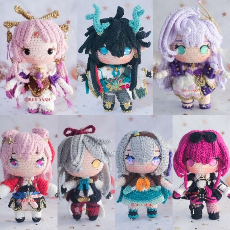 Jual Boneka Rajut Amigurumi Honkai Star Rail (Mini Version) | Shopee ...
