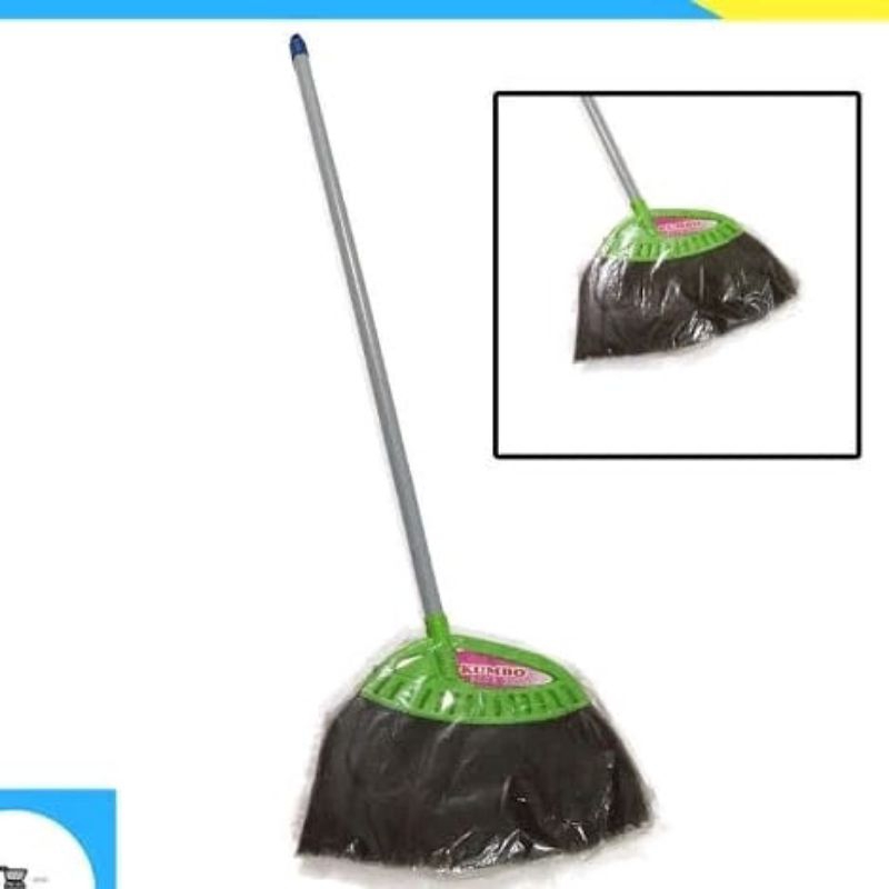 Jual Sapu Ijuk Miring Lebar Gagang Kayu Kuat Kumbo Sapu Pembersih ...