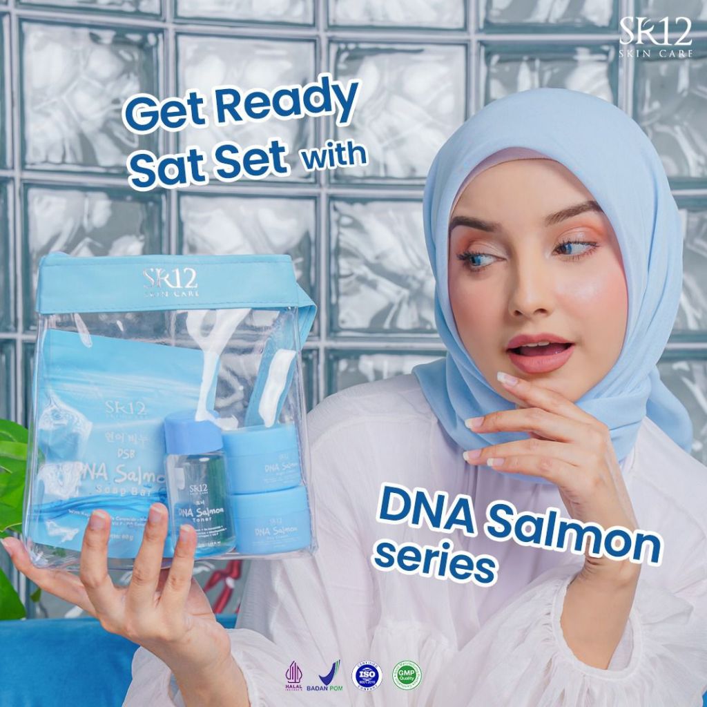 Jual SR12 DNA Salmon Package Paket Perawatan Wajah Glowing Cerah dan Lembab | Shopee Indonesia