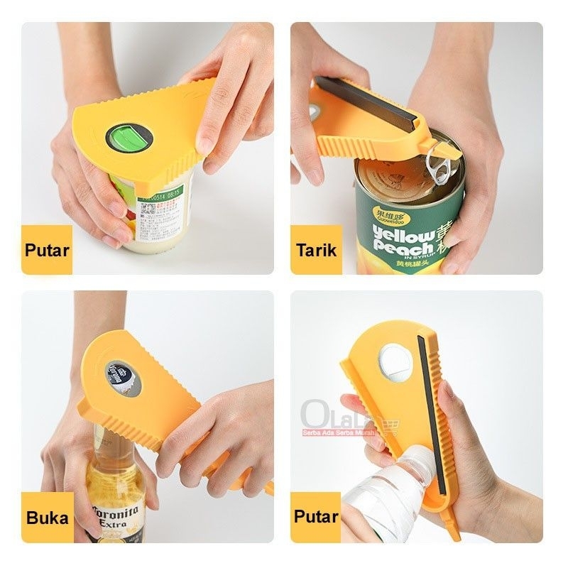 Jual 1set Pembuka tutup kaleng Jar / tutup kaleng selai / tutup minuman ...