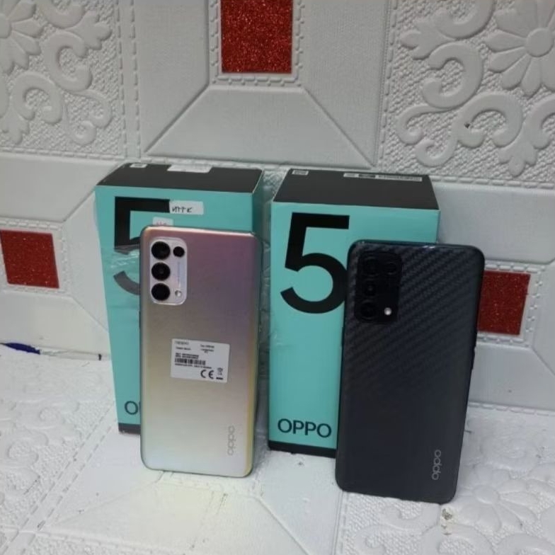 Jual OPPO RENO 5 & RENO 5F 8/128 SECOND FULLSET ORI | Shopee Indonesia