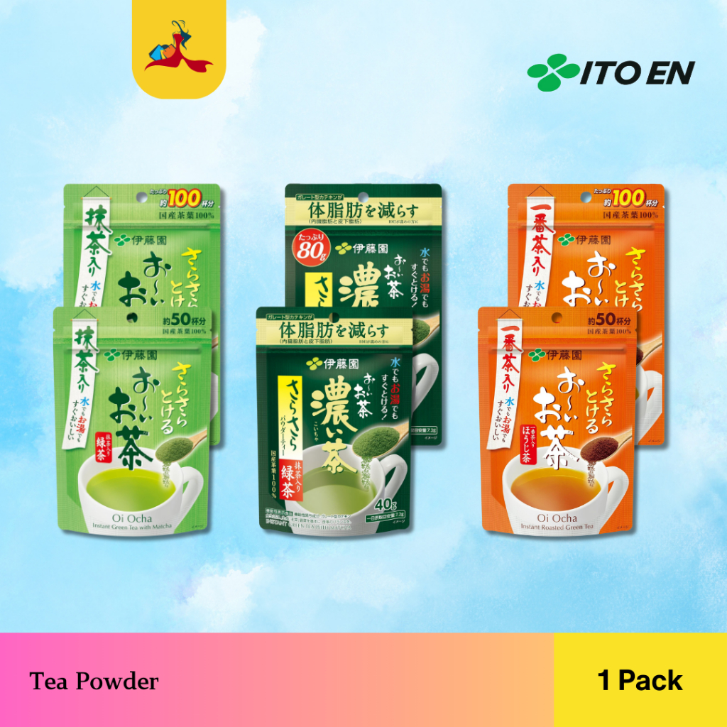 Jual Ito En | Green Tea Powder Original Jepang | Roasted | Oi Ocha ...