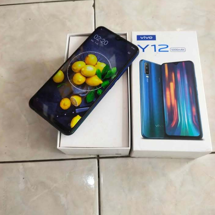 Jual VIVO Y12 3/32 4G LTE HANDPHONE ANDROID SECOND MURAH | Shopee Indonesia